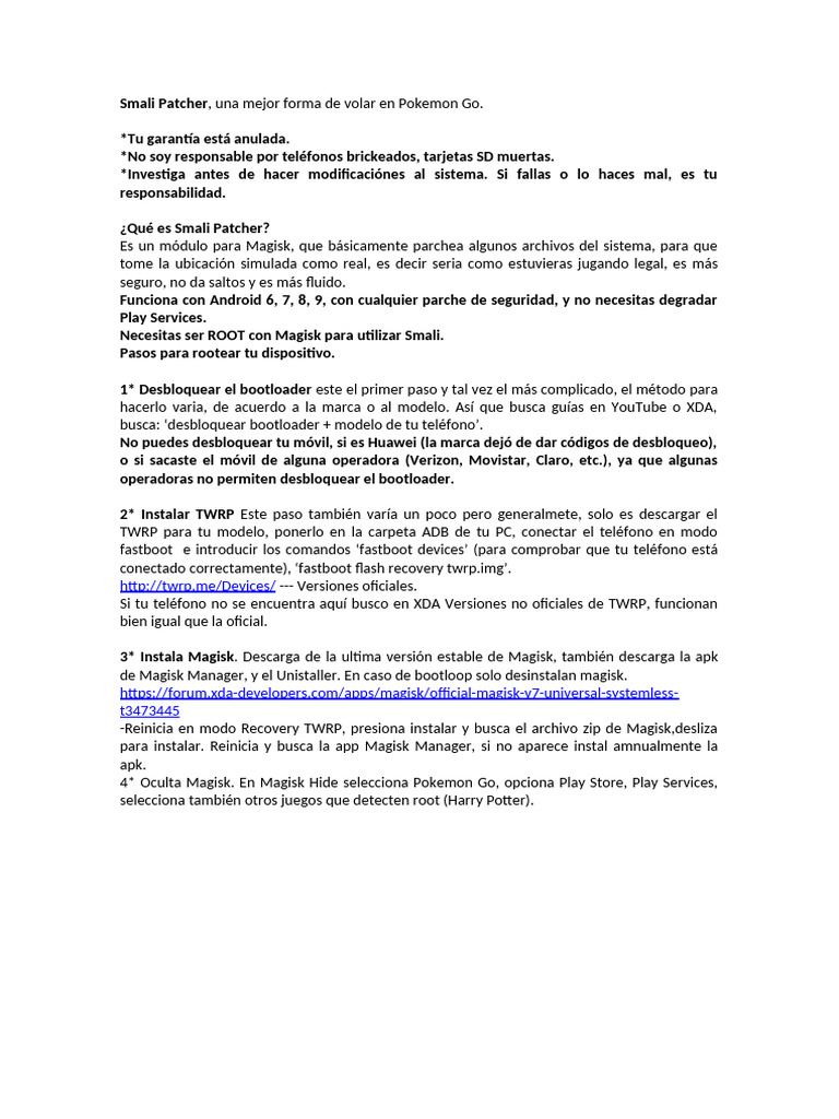 Smali Patcher | PDF | Aplicación movil | Smartphone