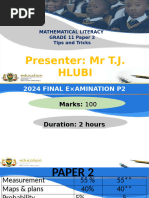 Grade 11 Maths Lit Study Notes | PDF