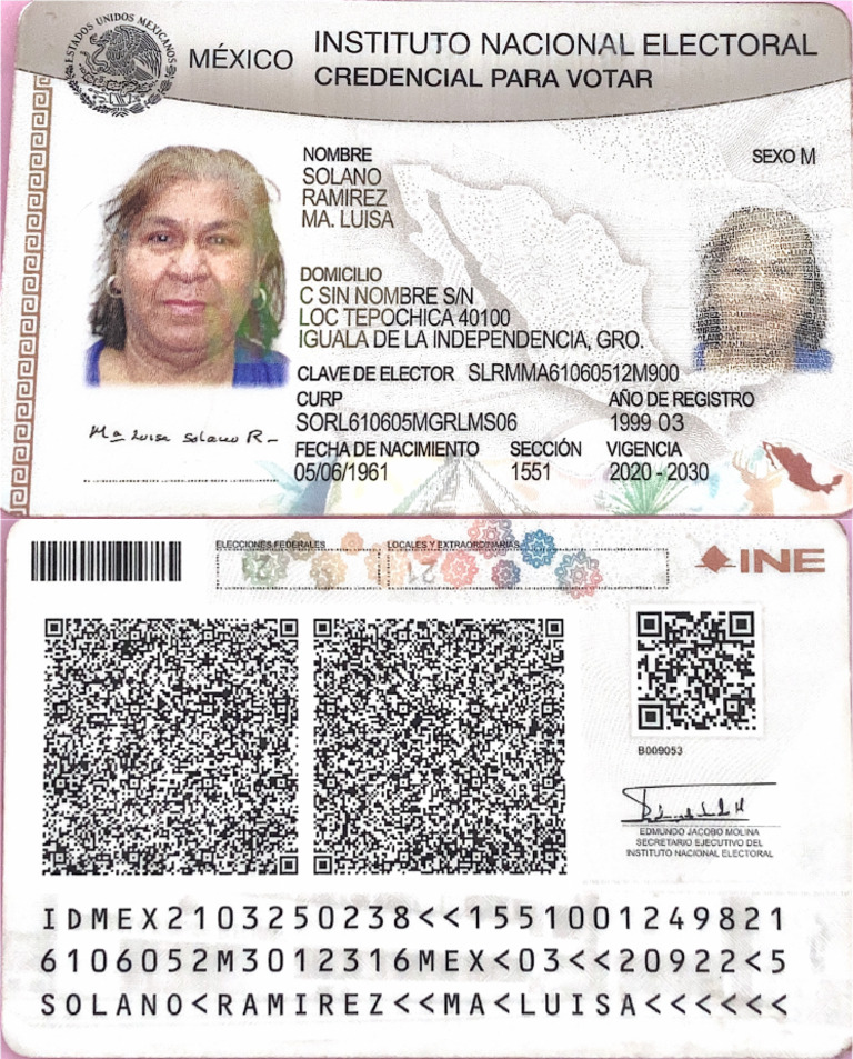 Credencial de Elector | PDF