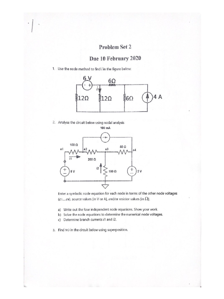 EEG 211 Assignment 3 | PDF