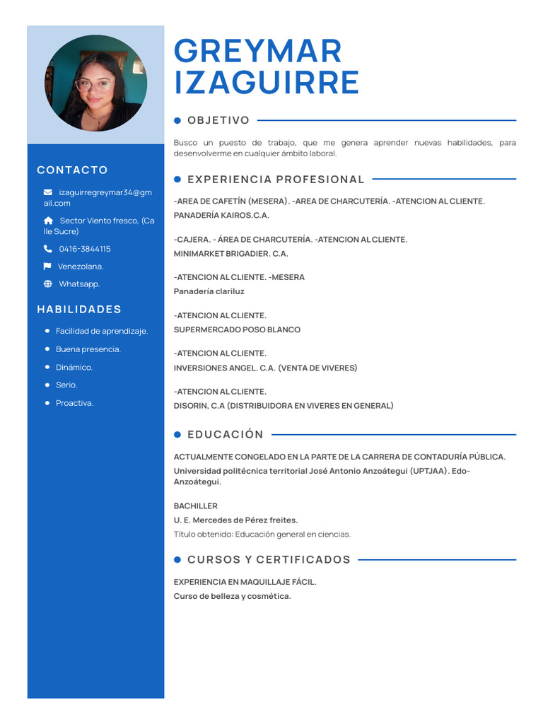 Greymar Izaguirre - 1 | PDF