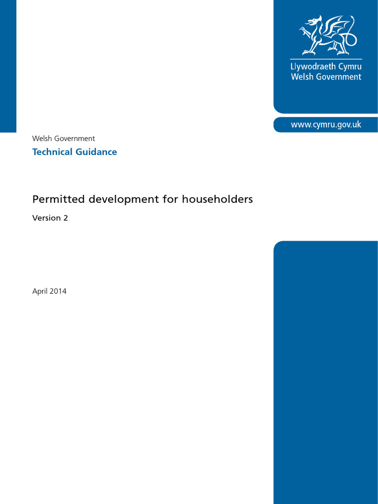 Householder Permitted Development Technical Guide | PDF | Thermal ...