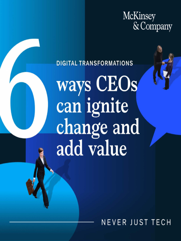 CEO Lessons From Digital Transformations 1714430282 | PDF