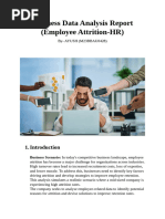 Monthly Attrition Report Format Template | PDF | Business | Economies