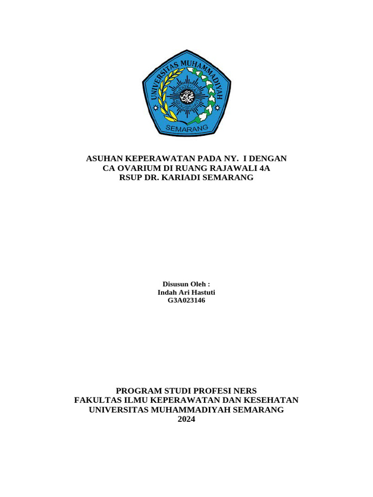 Askep Ca Ovarium - Indah | PDF