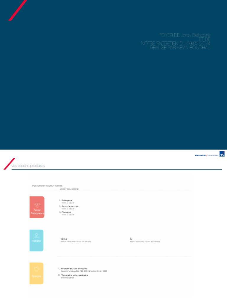 Votre Solution AXA | PDF