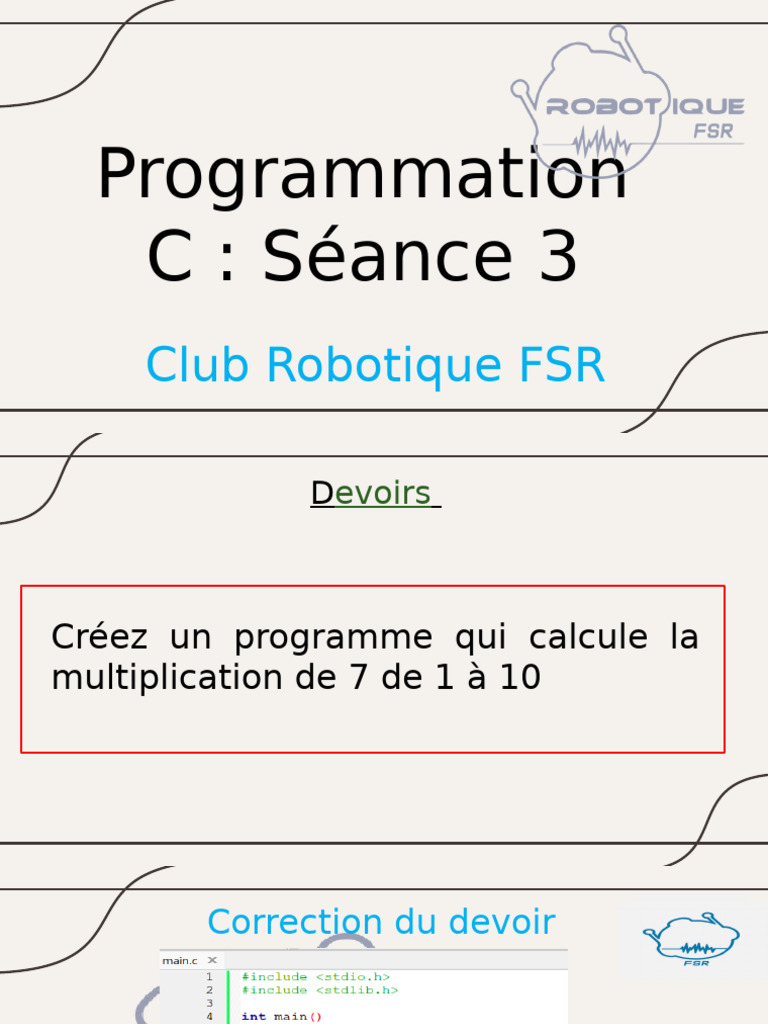 Formation Modifi Ée 4 | PDF | Structure de contrôle | Programmation informatique
