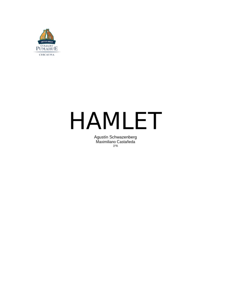 Hamlet | PDF | Hamlet