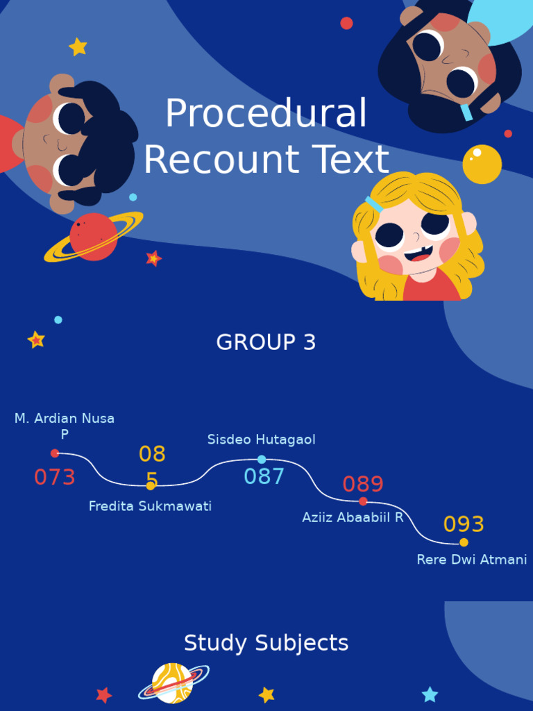 Procedural Recount Text Group 3 | PDF | Linguistic Morphology | Languages