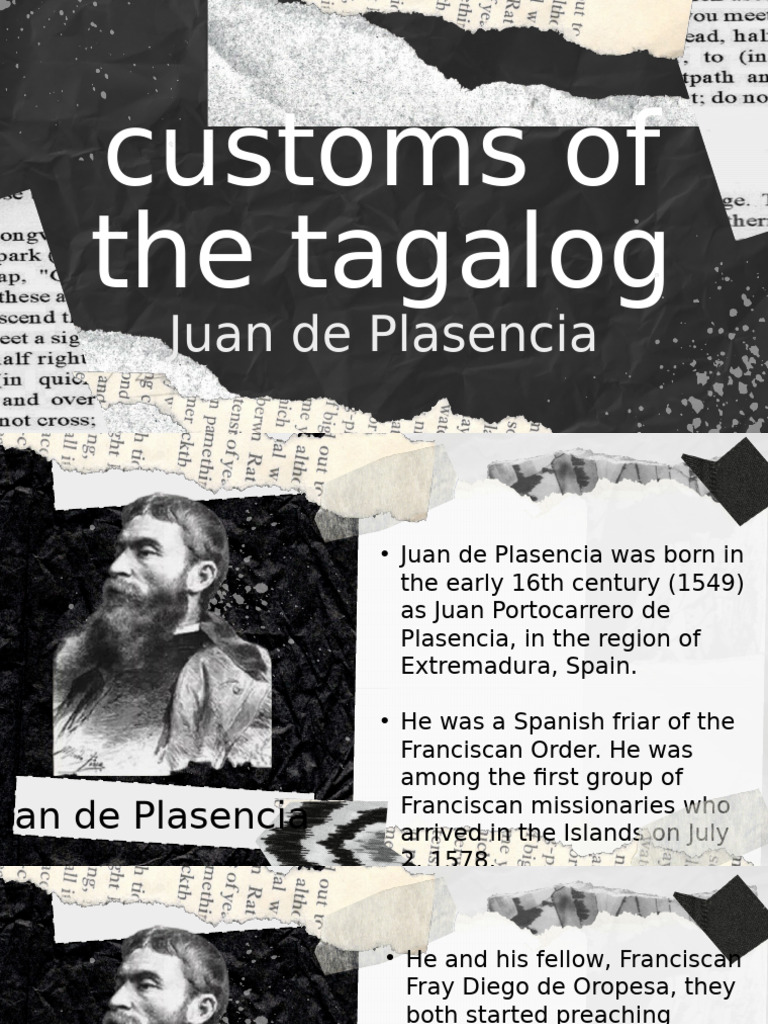 Customs of The Tagalog | PDF | Philippines