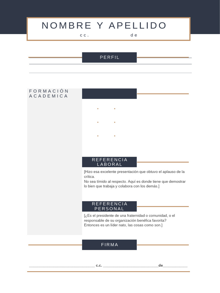 Modelo HV Unificada | PDF