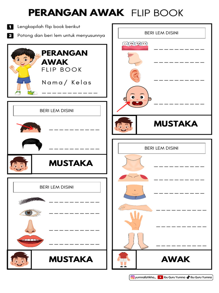 Lembar Kerja Kelas Potrait-1 | PDF