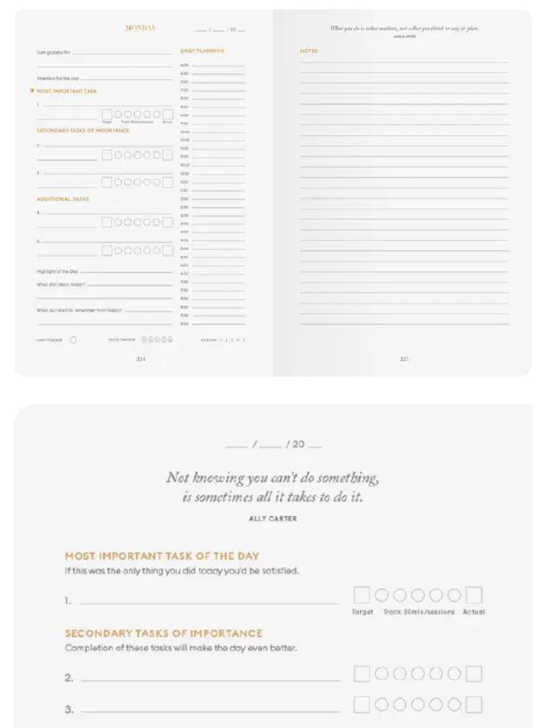 Intelligent Change Inside Look PDP Productivity Planner | PDF