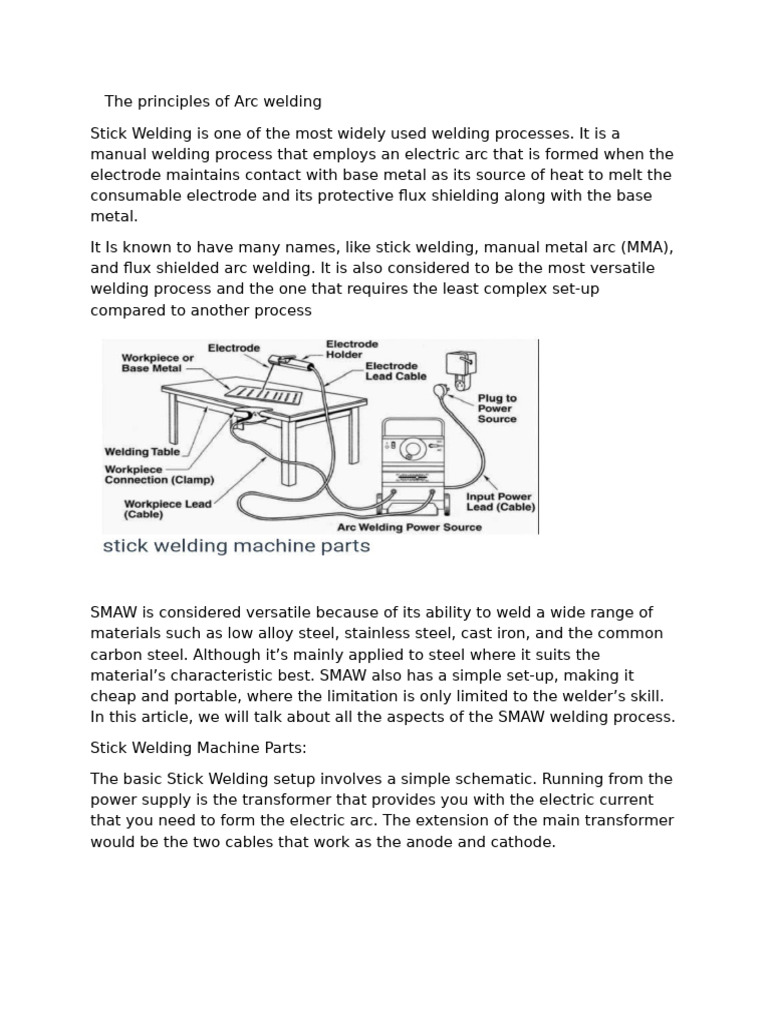 Principles of Arc Welding 2 | PDF | Construction | Welding