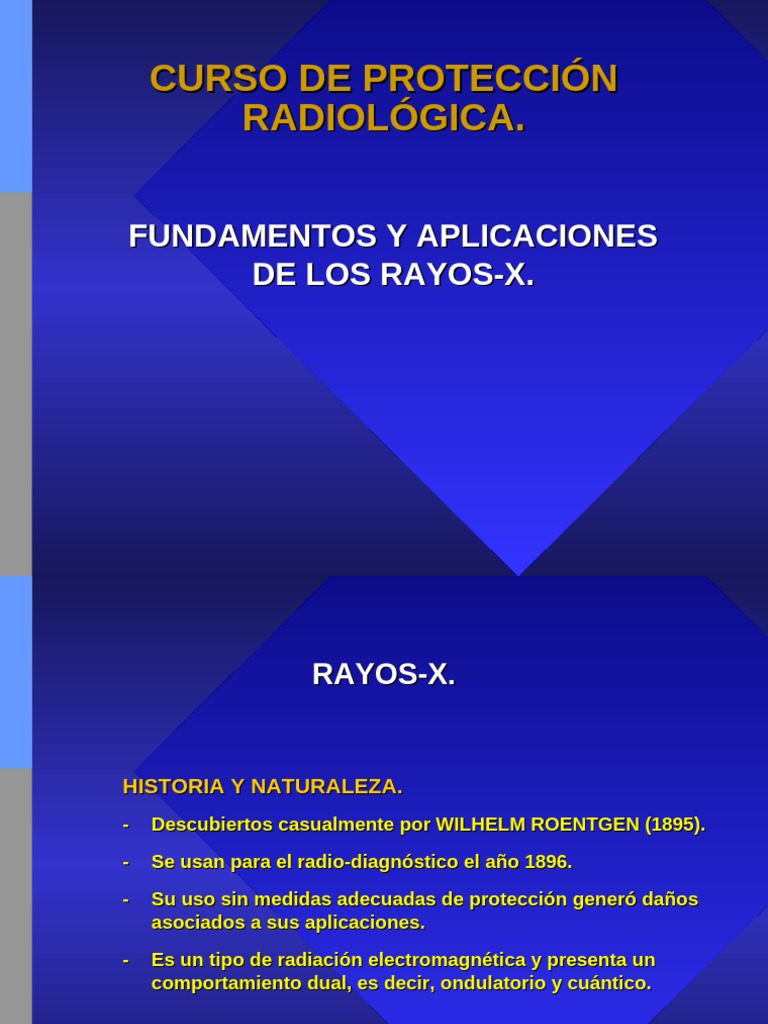 Fundamentos de los Rayos X | PDF | Rayo X | Rayo gamma