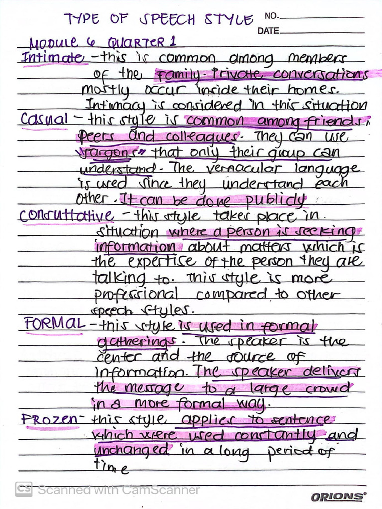 Oral Communication Notes and Key Points Grade 11 To Grade 12 | PDF