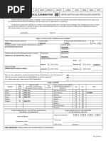 GP 69 Form Medical Examination 1 | PDF | Health Sciences | Public Services