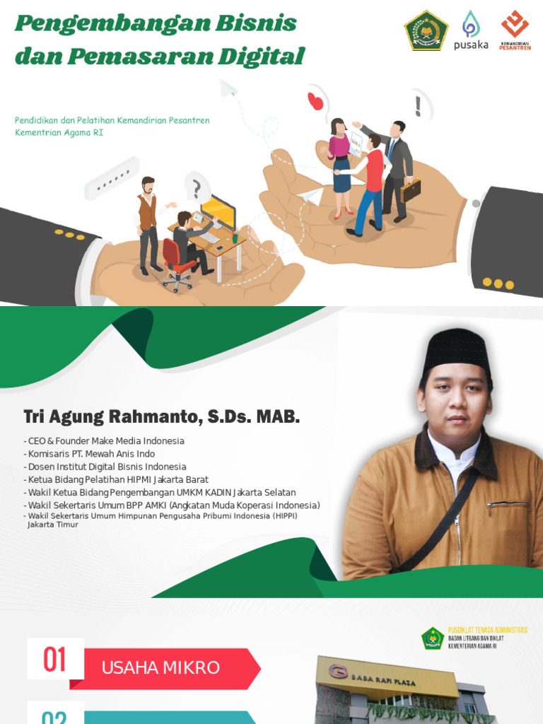 Pelatihan Bisnis dan Pemasaran Digital | PDF