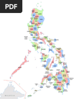 Philippine Regions and Provinces List | PDF | Mindanao | Luzon
