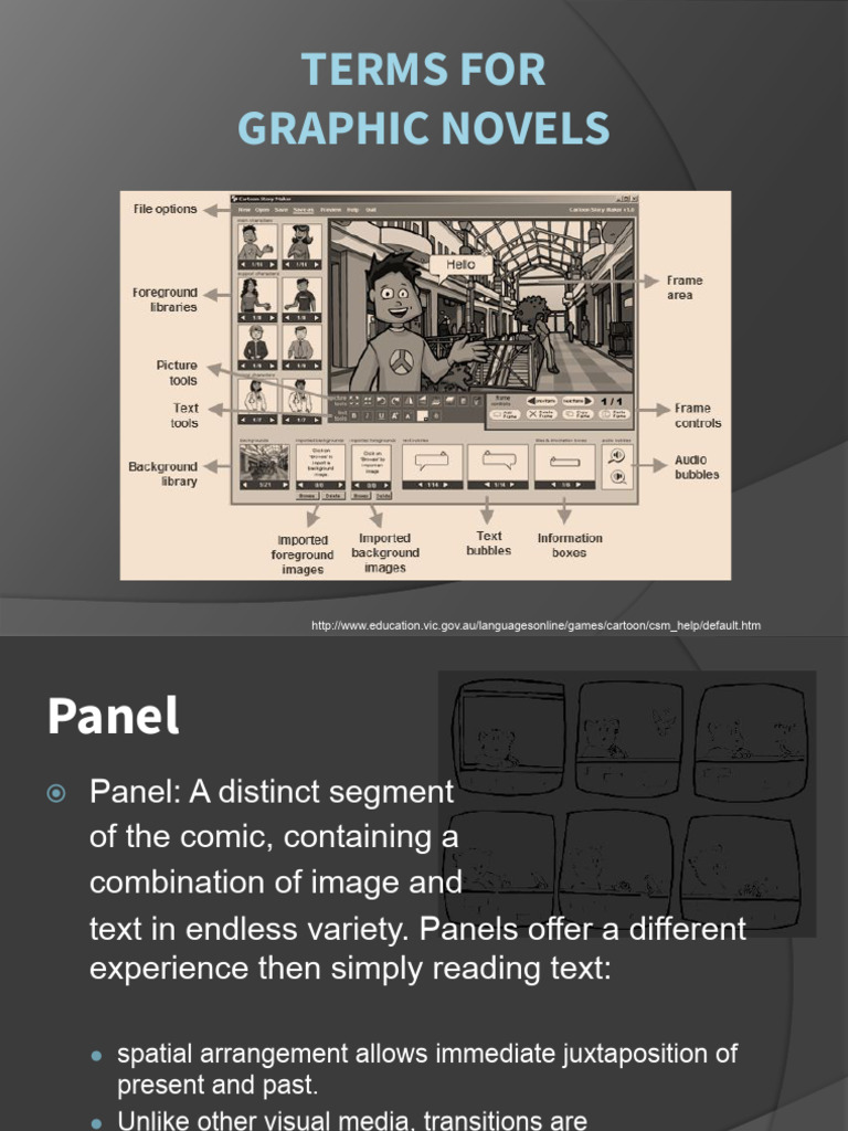 Graphic_Novel_terms | PDF | Image | Graphic Design