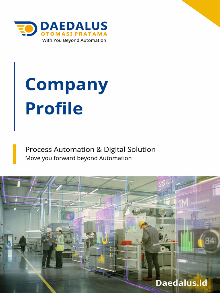 Company Profile Daedalus 2024 | PDF | Innovation | Automation