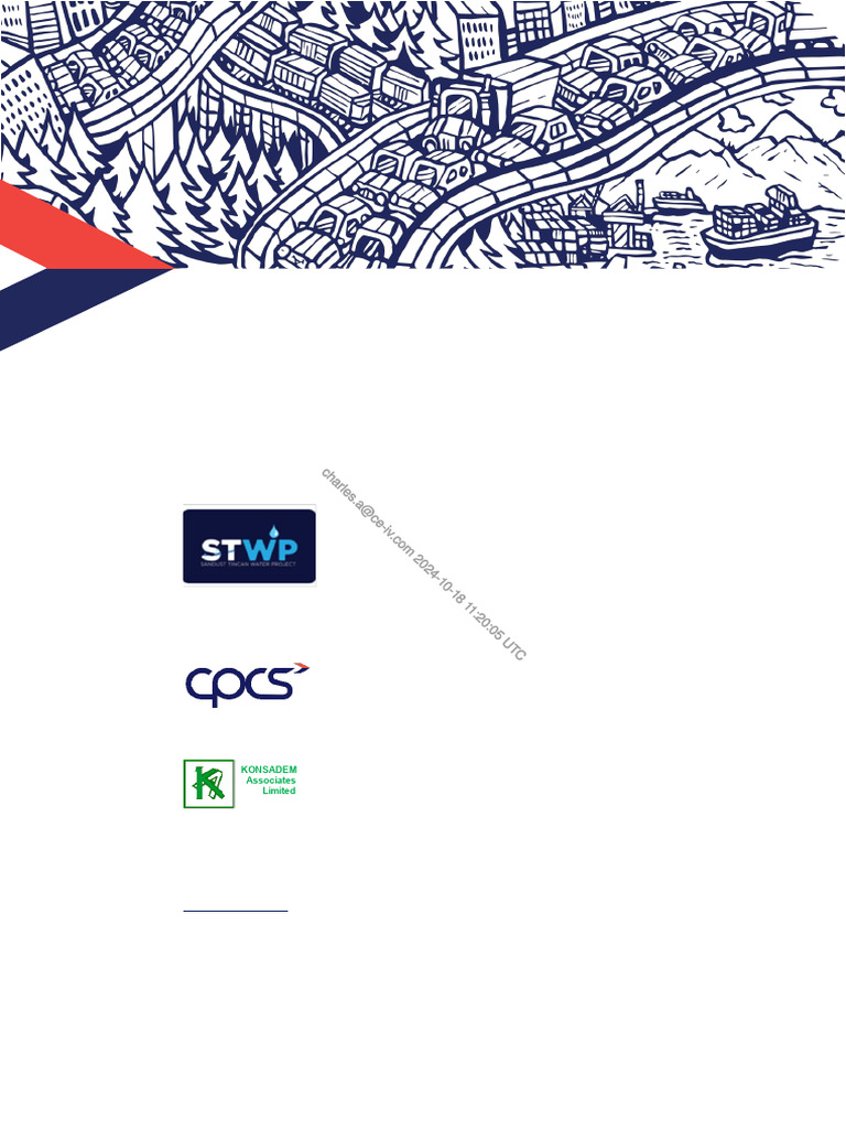 STWP Final Dfs Report 17102024 | PDF | Water Supply | Environmental Impact Assessment