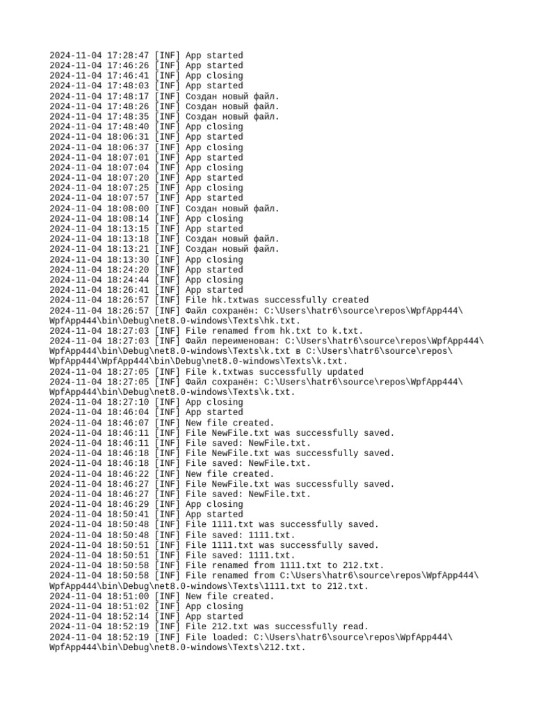 Log 20241104 Pdf Text File Extensible Application Markup Language