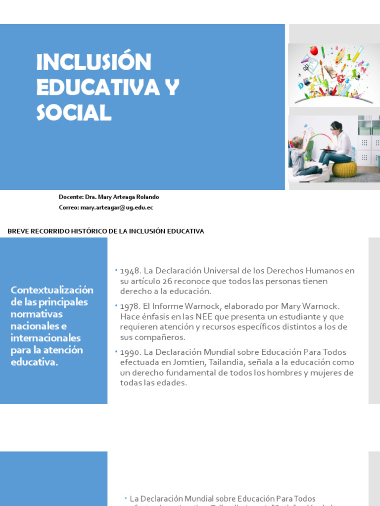 Inclusión Educativa: Normativas y Prácticas | PDF | Inclusión ...