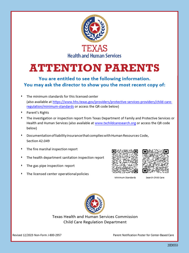 Parent Notification Poster | PDF
