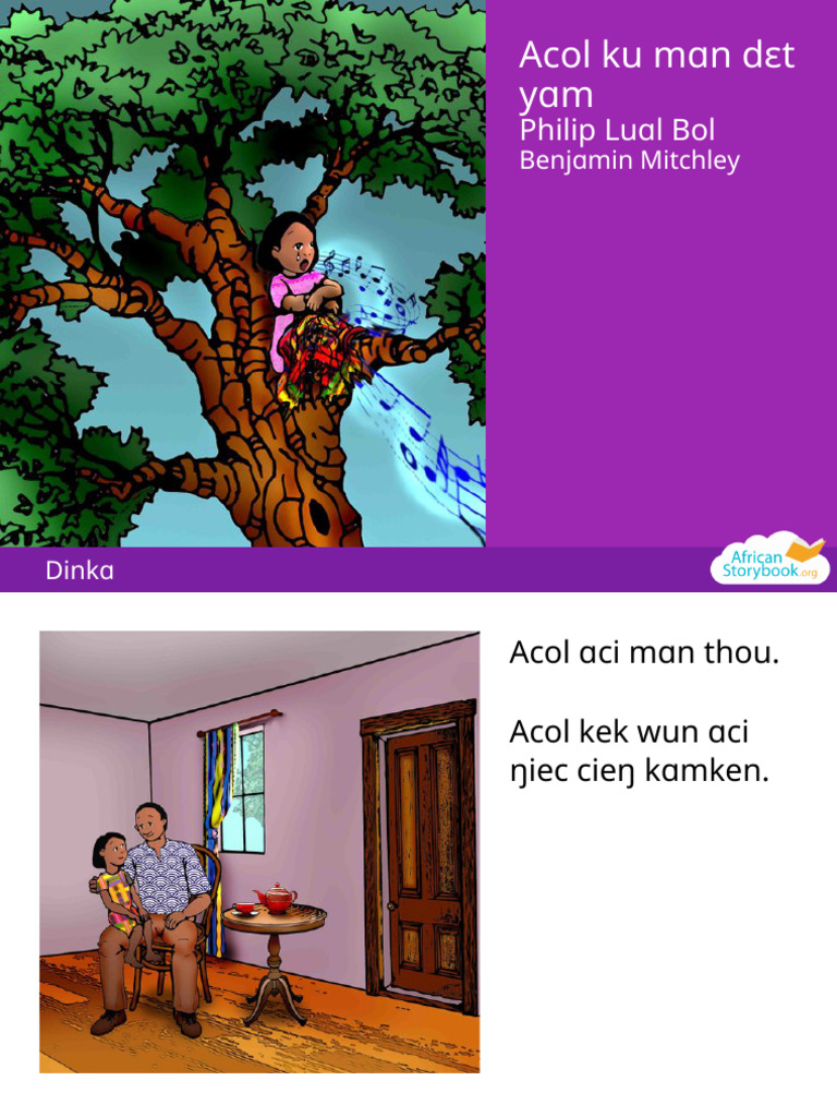 Acol Ku Man Dɛt Yam | PDF | Language Families | Languages Of Africa