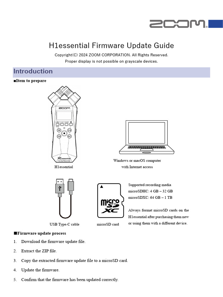 H1essential Firmware Update Guide EN | PDF | Computer File | Zip (File Format)