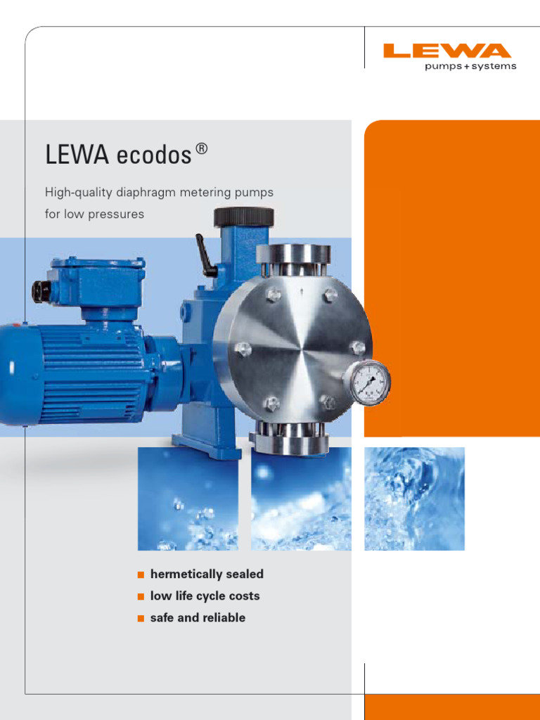 LEWAEcodos | PDF | Pump | Valve
