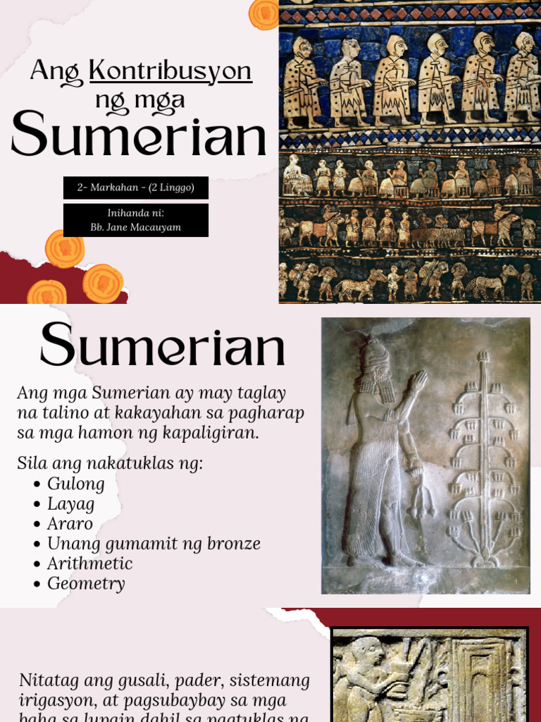 Kontribusyon NG Sumerian | PDF