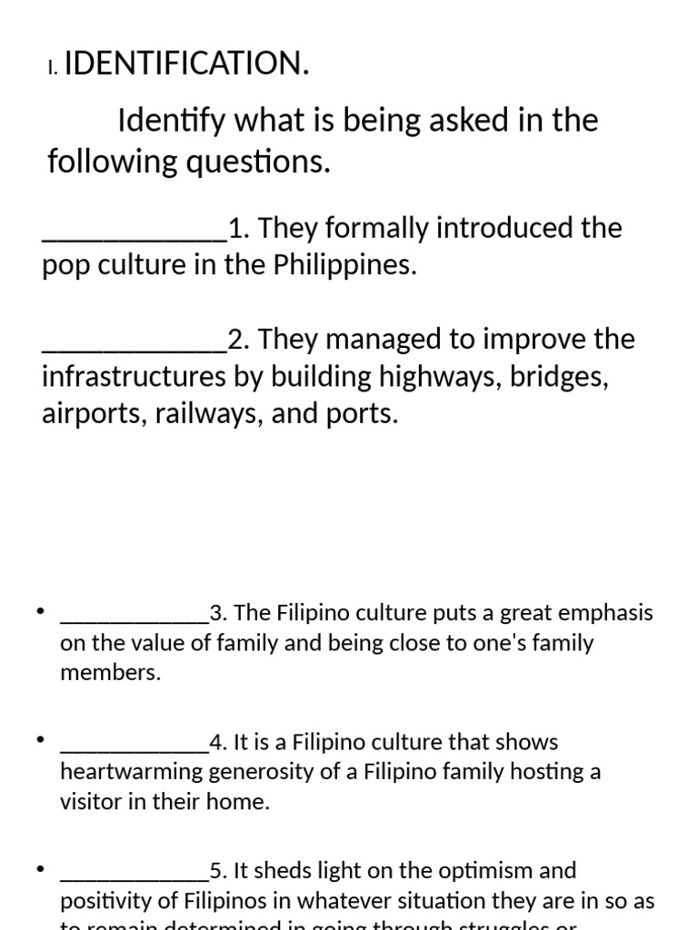 Filipino Culture and Historical Insights | PDF
