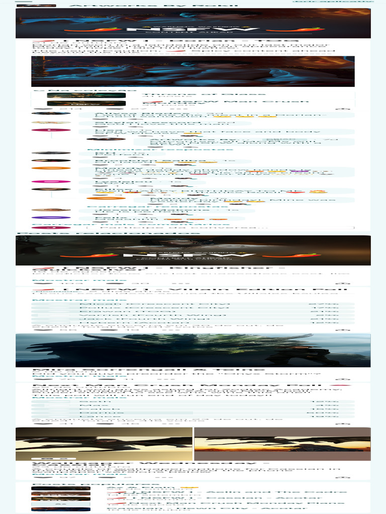 Dorian NSFW Art Collection Overview | PDF