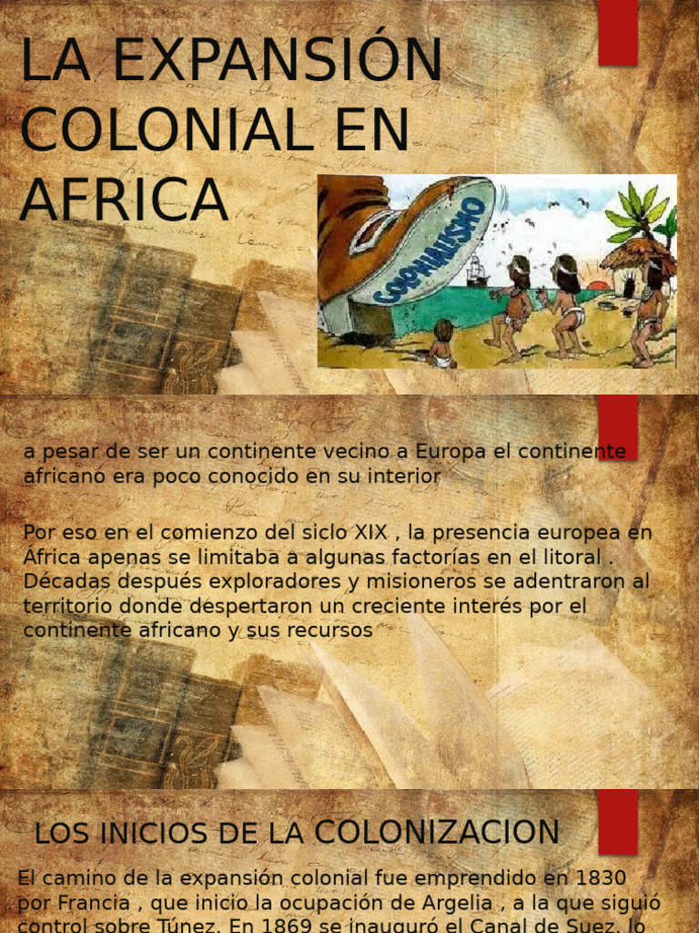 La Expansión Colonial en Africa | PDF | Colonialismo | Imperio Británico