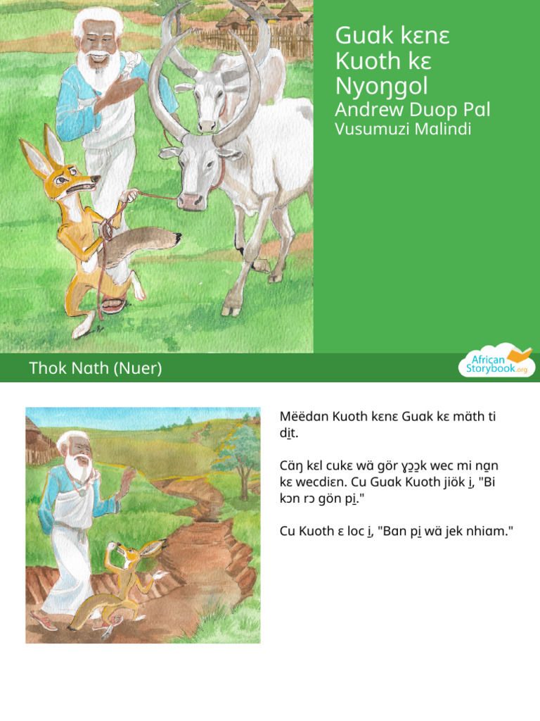 Guak Kɛnɛ Kuoth Kɛ Nyoŋgol | PDF