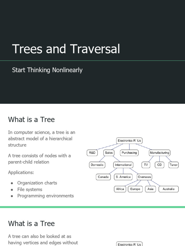 L11 Trees and Traversals | PDF | Software Engineering | Computer Programming