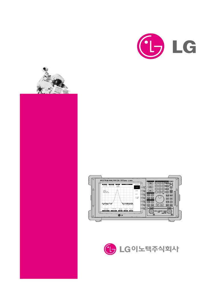 SA-7270 Spectrum Analyzer Manual | PDF | Electrical Engineering | Computer Engineering