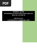 Fix KELAS 3 - MODUL AJAR Pendidikan Pancasila - Aku Patuh Aturan | PDF | Karier & Perkembangan