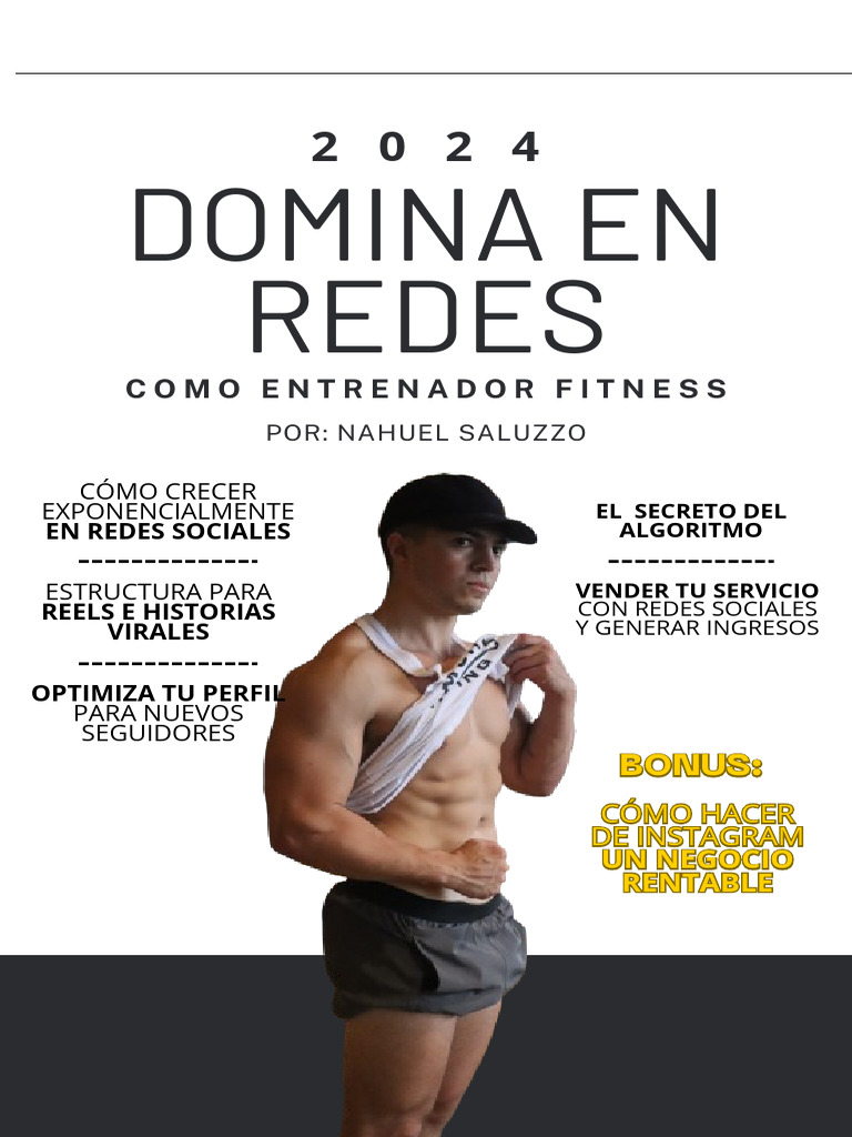 DOMINA EN REDES COMO ENTRENADOR ONLINE by Nahuel Saluzzo | PDF | Negocios