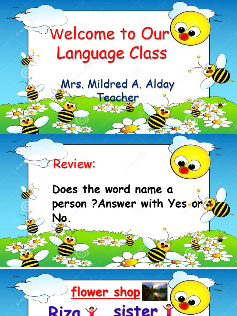 Language SN - Lesson6 Sept 3 | PDF