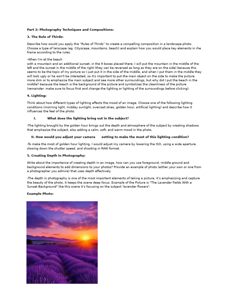 Group-5-Activity-Part-2 | PDF | Camera | Composition (Visual Arts)