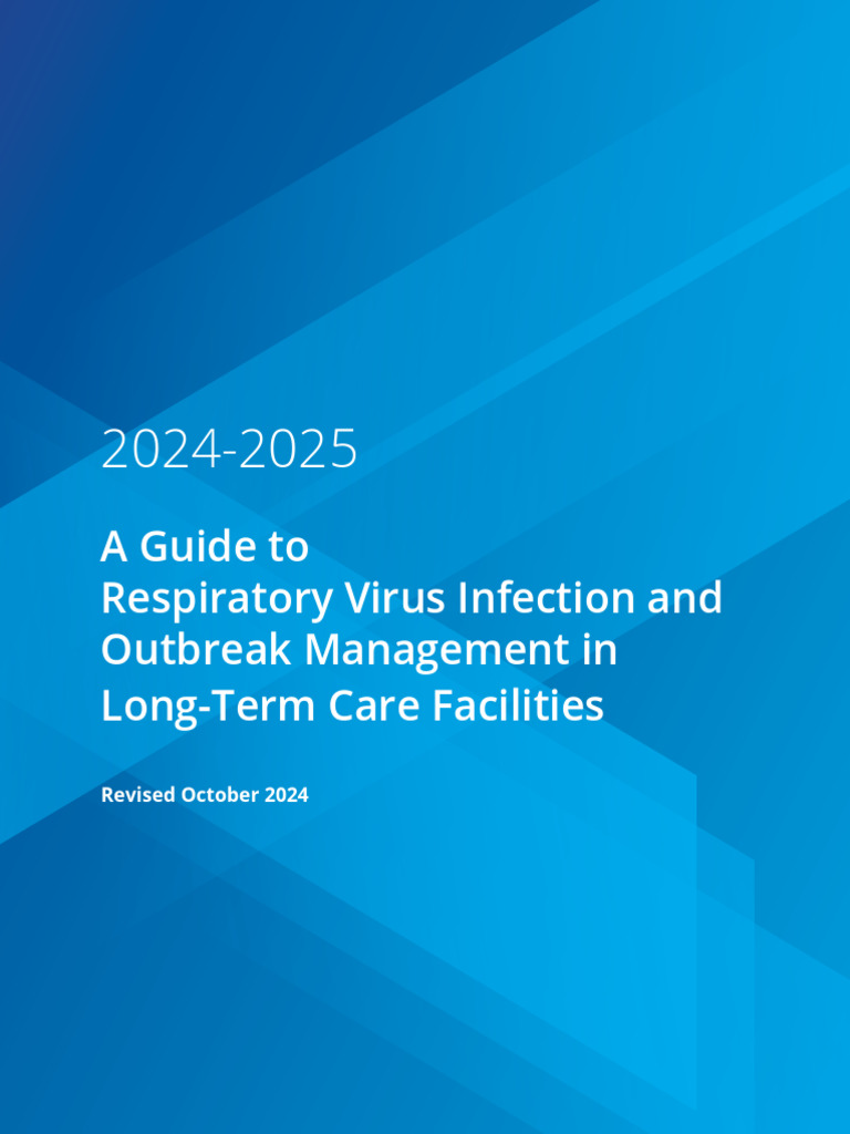 Guide Respiratory Virus Infection Outbreak Management Ltc Pdf