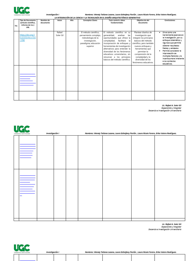Matriz Documental | PDF | Diseño | Inteligencia artificial