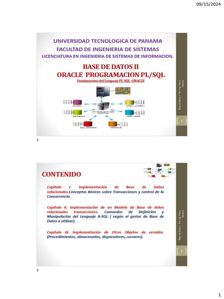 Capitulo IV Fundamentos Del Lenguaje PL SQL | PDF | Pl / Sql | Lenguaje ... Capitulo IV Fundamentos Del Lenguaje PL SQL | PDF | Pl / Sql | Lenguaje ...