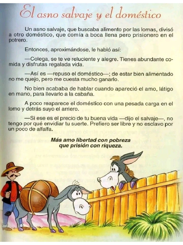 Fábulas, para La Hora Del Cuento | PDF