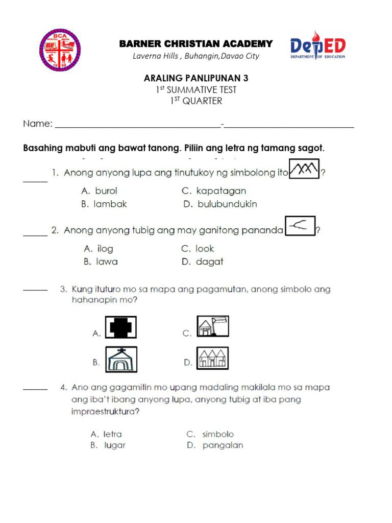 Araling Panlipunan 3 | PDF