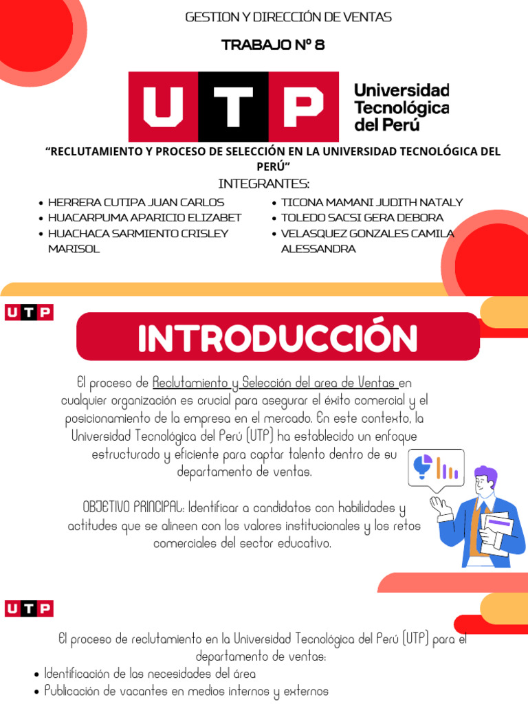 Tarea N°8 - Utp | PDF | Reclutamiento | Mercado (economía)