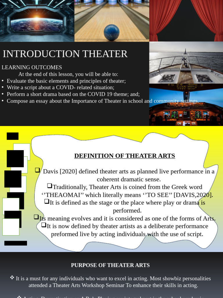 Introduction Theater | PDF | Theatre | Plot (Narrative)